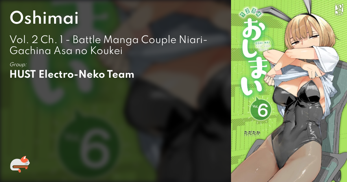Oshimai - Ch. 1 - Battle Manga Couple Niari-Gachina Asa no Koukei - SuicaoDex